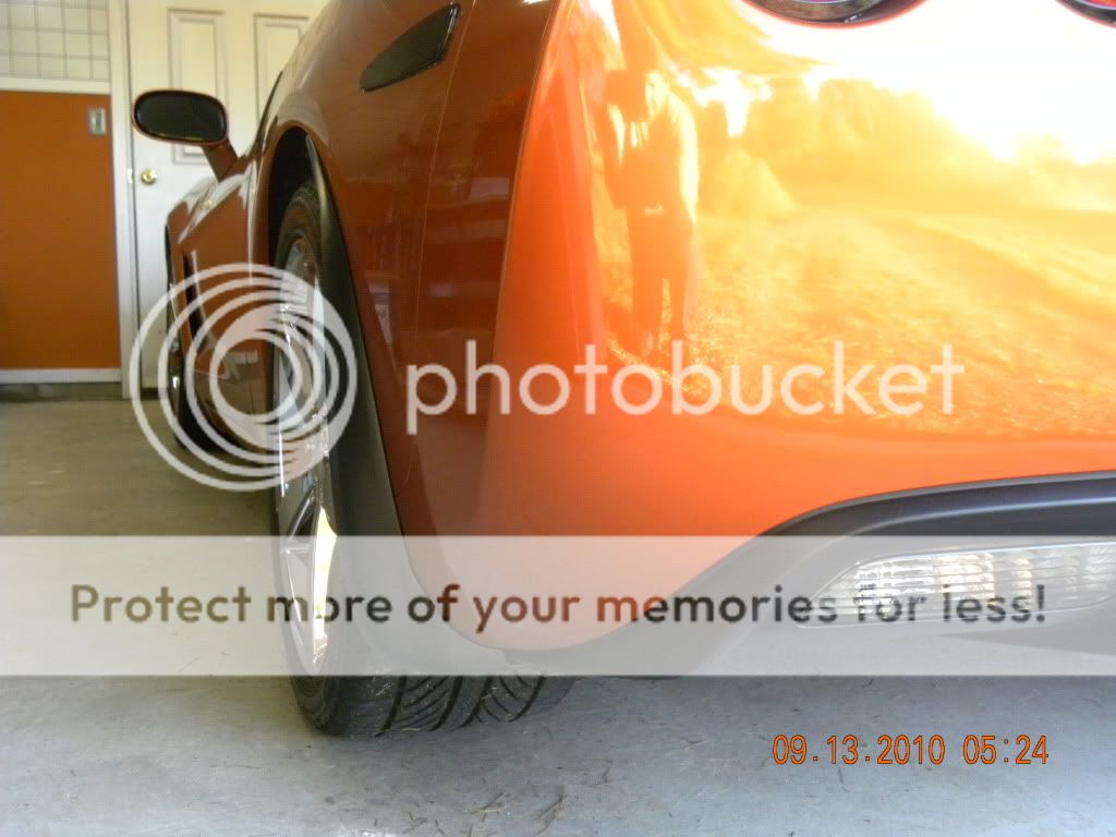 Installed Apsis Z06 splash guards on C6 - Page 2 - CorvetteForum ...