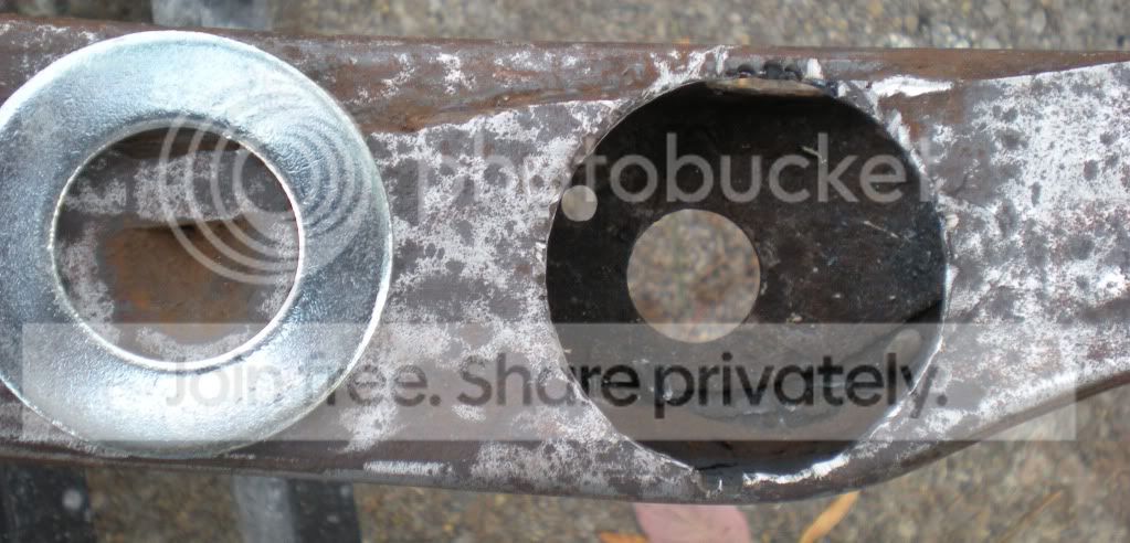 Repairing rusted mounting holes on the frame | Team Chevelle