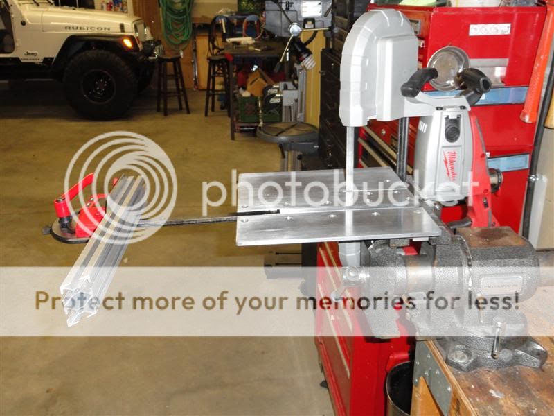 Portaband saw table *with miter slot / rip fence* build | Pirate 4x4