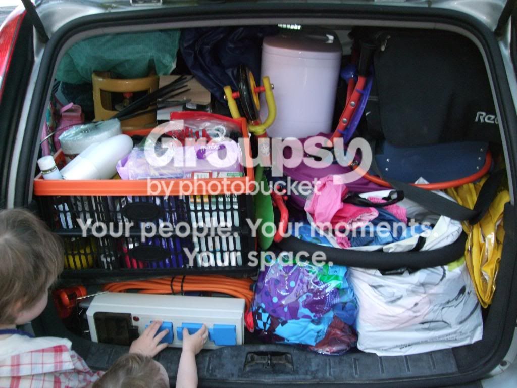 Pictures of your car fully loaded.. UKCampsite.co.uk Camping under ...